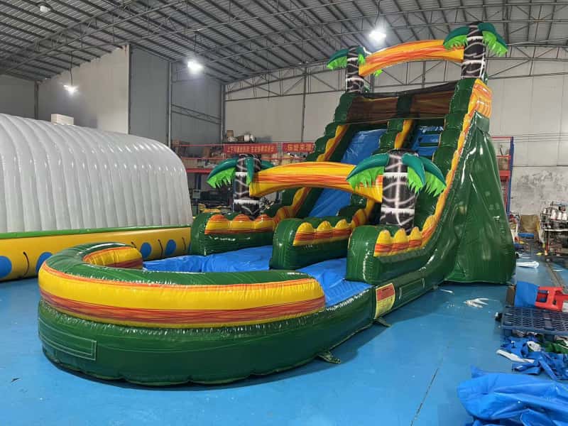 Coconut Tree colorful slide - Minyefun