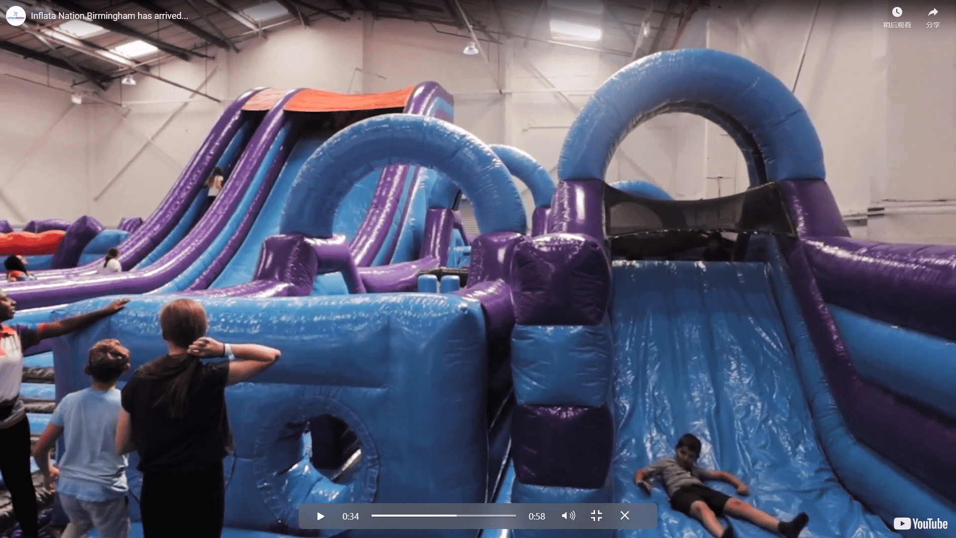 Commercial Theme Inflatable Obstacle Combo with 30000 Balls - Minyefun