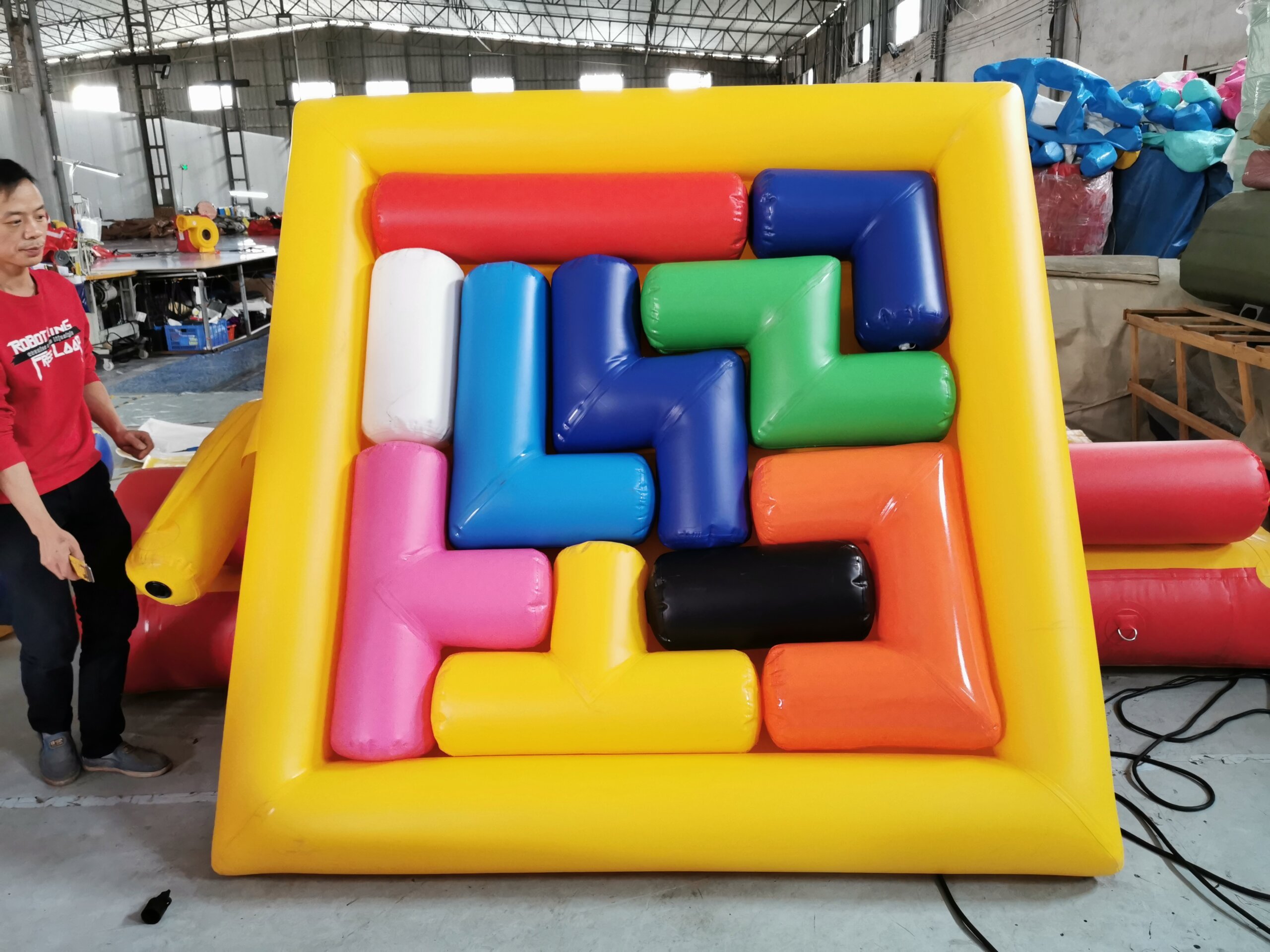 Inflatable Puzzle Games for Team - Minyefun