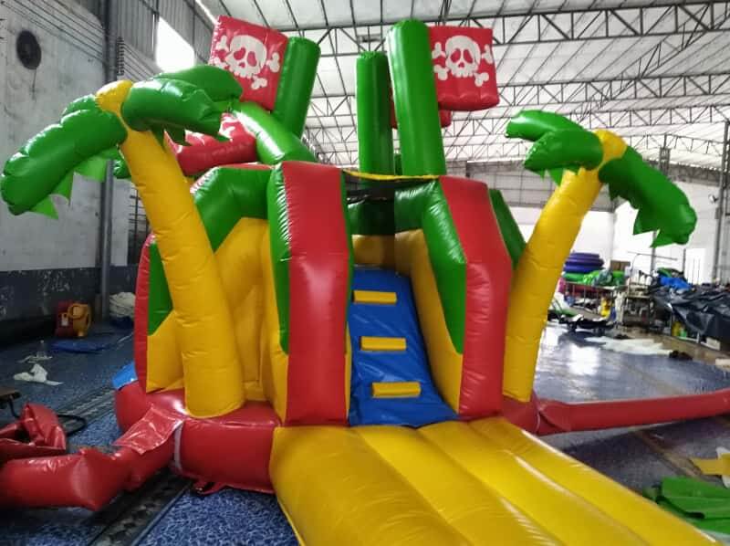 Wet Slide Playground for Pool - Minyefun