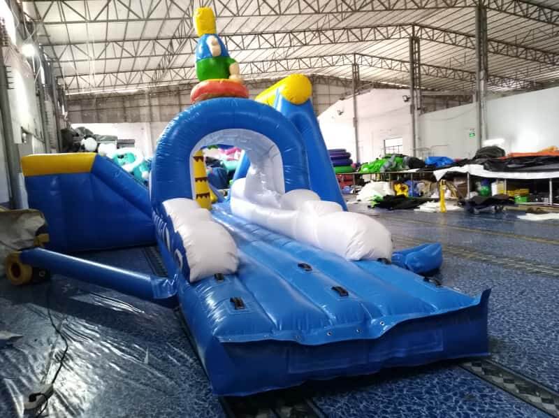Cartoon Water Obstacle Course - Minyefun