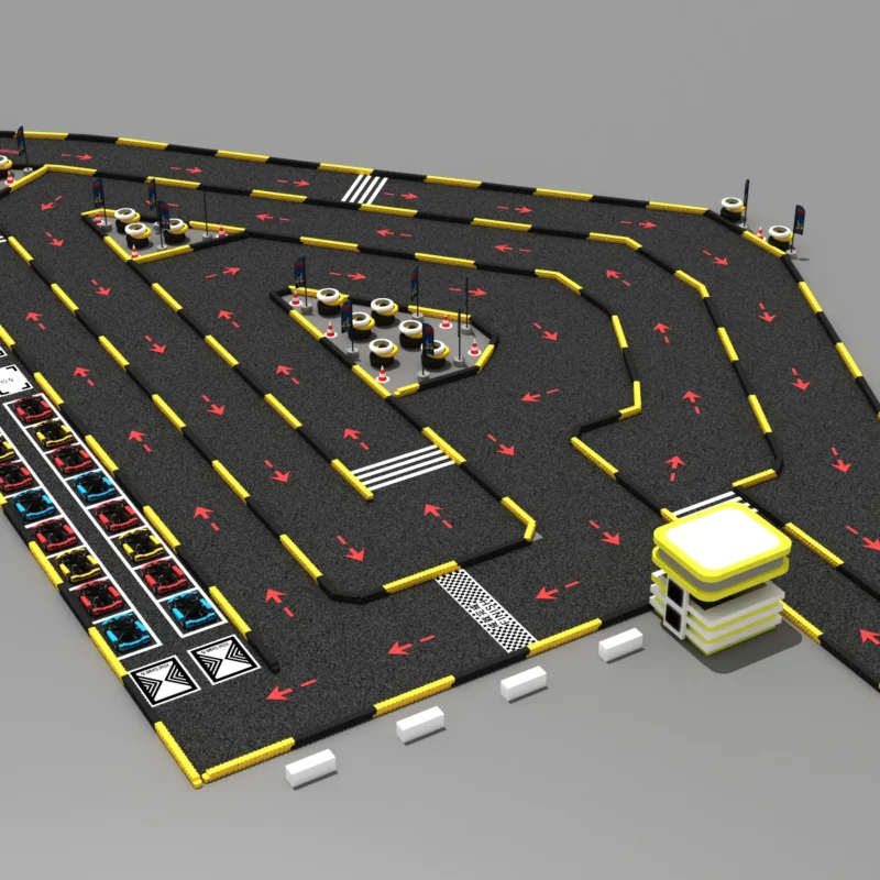 Modular Pro Kart Track - Minyefun